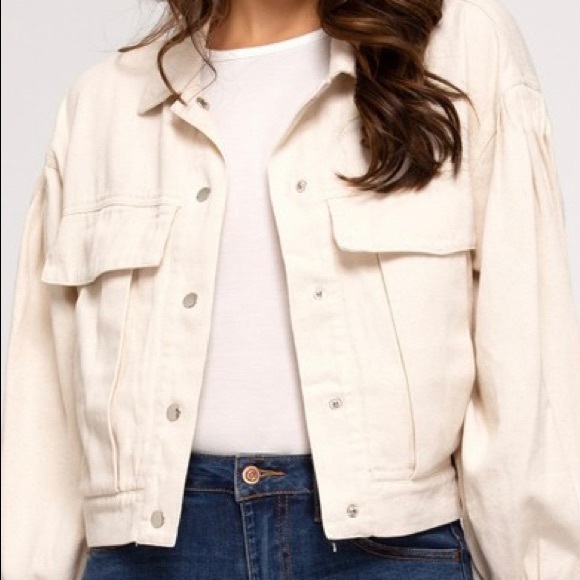 Jackets & Coats | Washed Twill Jacket | Poshmark